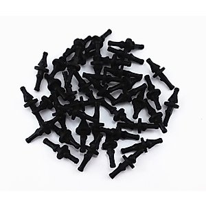 Honbay 40pcs Anti Vibration Flexible Rubber PC CPU Case Fan Mounting Screws Pin Rivet