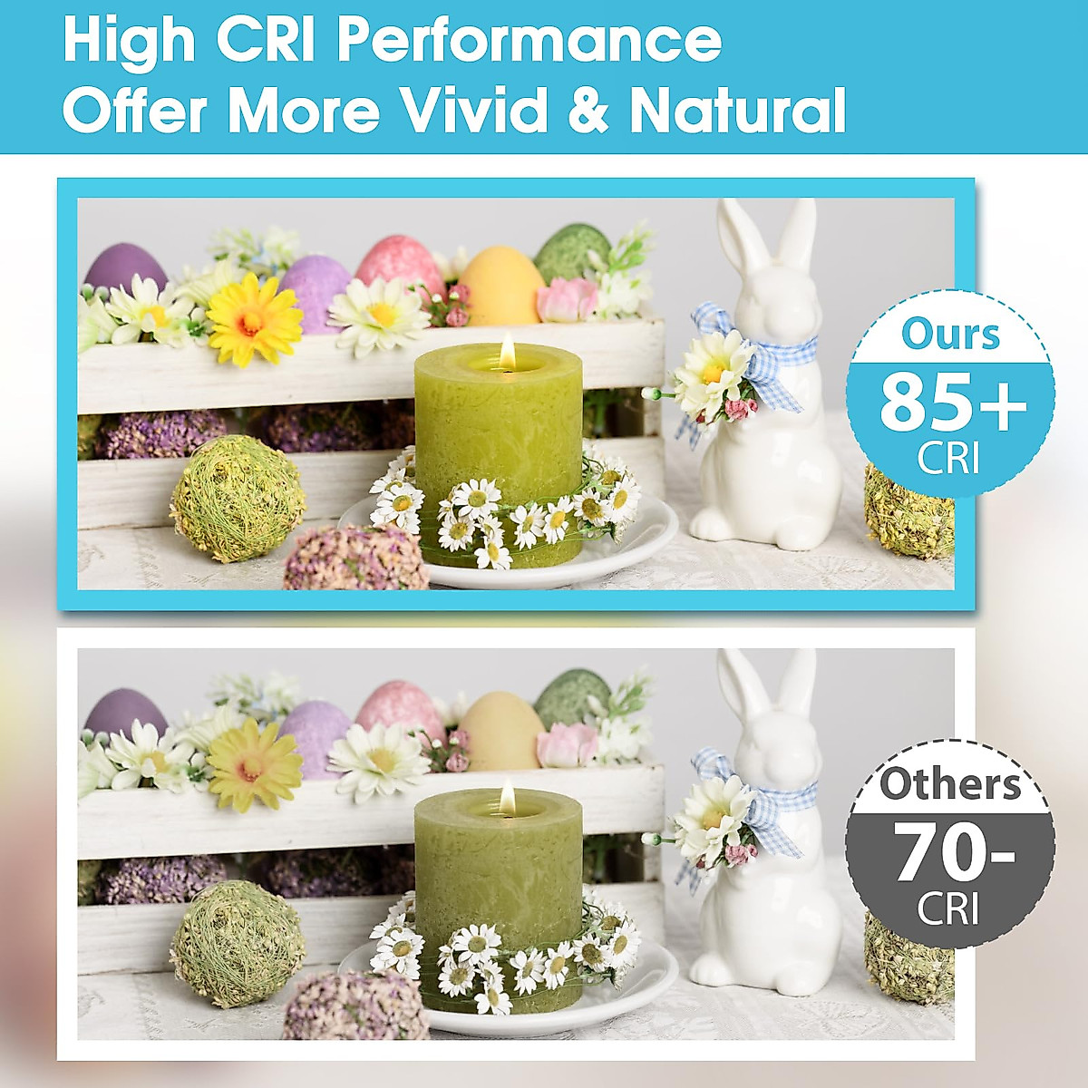 Maylaywood A19 LED Light Bulb Dimmable, 60 Watt Equivalent LED Bulbs, Daylight White 5000K, 900 Lumen, E26 Base, 9W Bright White Light Bulb, 12-Pack