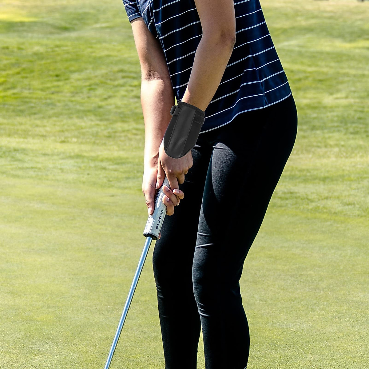 BESPORTBLE Golf Wristband Swing Trainer Golfs Correction Supplies Golfs Wrist Hinge Trainer Golfing Wrist Brace Swing Practice Equipment Golfs Training Aid Wrist Gesture Corrector