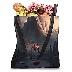 Beautiful Liberty America United Patriotic Pride design Tote Bag