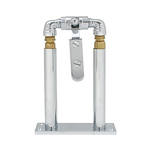 GG Grand General 69979 Chrome 7" Floor Mount Stand and Air Valve Lever Set for 69991 Train Horn