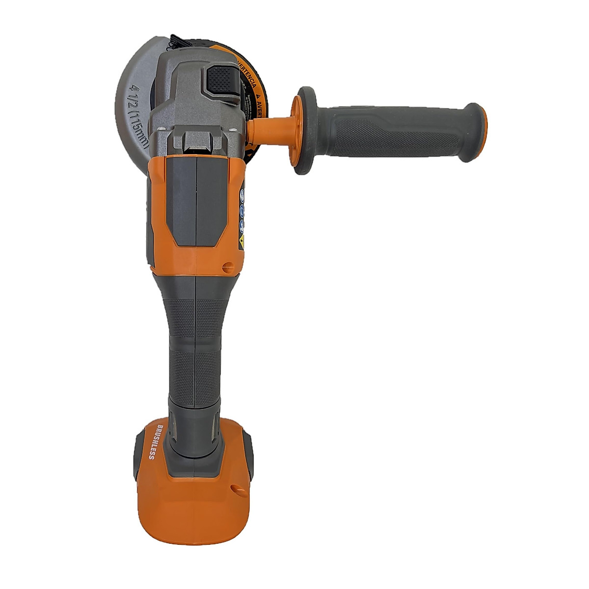 RIDGID 18V Brushless Cordless 4-1/2 in. Paddle Switch Angle Grinder (Tool Only)