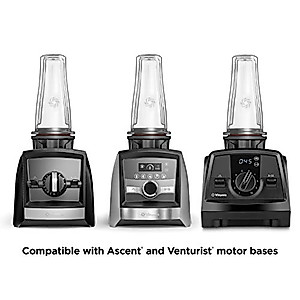 Vitamix Ascent Series Blending Cup Starter Kit, 20 oz. with SELF-DETECT, Clear - 66197