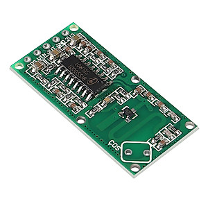 DWEII 12PCS RCWL-0516 Motion Detection Sensor, Microwave Radar Sensor, Switch Module, for Arduino ESP8266 Nodemcu Wemos, for Raspberry PI, for Human Rat Cat Detector, Detection Distance 5-7m