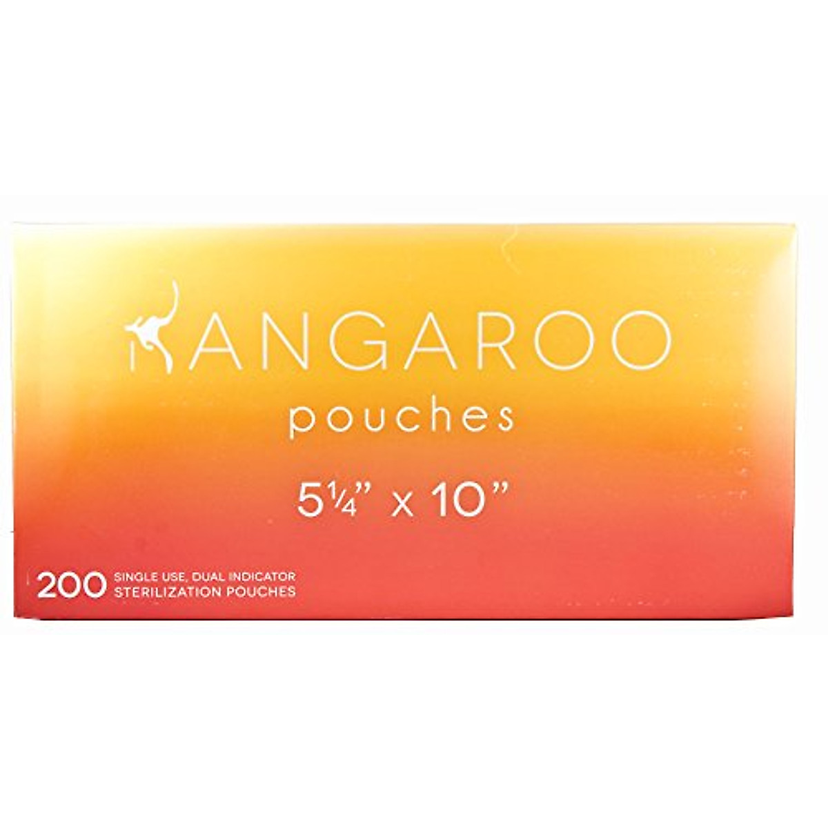 3D Dental SP5X10 Kangaroo Self-Seal Sterilization Pouches, 5.25" x 11" (Pack of 200)