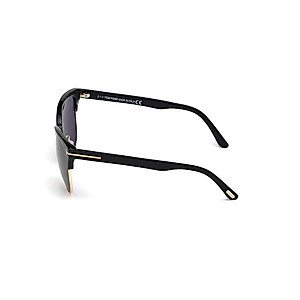 Tom Ford Fany Sunglasses in Shiny Black FT0368 01A 59