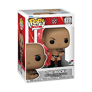 Funko POP! WWE: The Rock - Dwayne The Rock Johnson - (Final) - Collectable Vinyl Figure - Gift Idea - Official Merchandise - for Kids & Adults - Sports Fans - Model Figure for Collectors