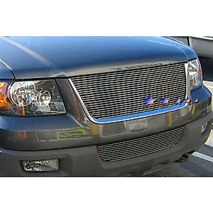 APS Compatible with 2003-2006 Ford Expedition Main Upper Billet Grille Insert F85372A