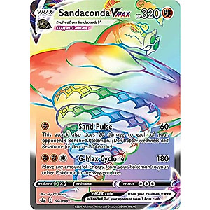 Sandaconda VMAX - 206/198 - Secret Rare - Sword & Shield - Chilling Reign