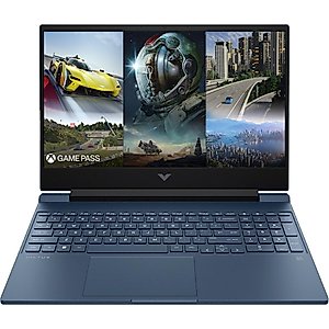 HP Victus 15.6" FHD 144 Hz Gaming Laptop, 32GB RAM, 1TB SSD, Intel Core i5 13420H Processor, NVIDIA GeForce RTX 3050, HDMI, SD Card Reader, Backlit Keyboard, WiFi 6, Win11, Performance Blue