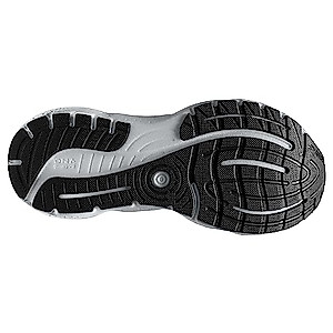 Brooks Women's Glycerin GTS 20 Supportive Running Shoe - Black/White/Alloy - 10 Medium