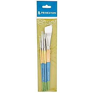 Princeton Snap Paintbrush Set, White