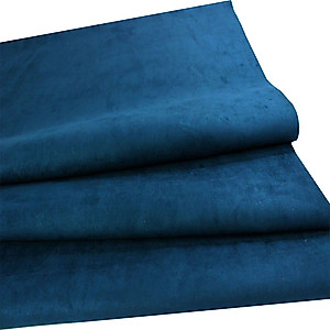 Mybecca Microsuede Fabric 58/60" Width Fabric by The Yard Color : Royal Blue (1 Yard, 36"x58") (Precut into 1 Yard Pieces by Prime)