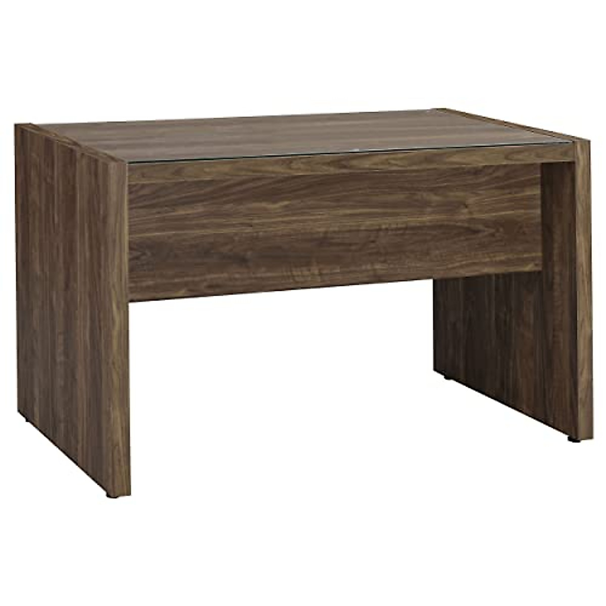Coaster Furniture Luetta 48-inch Rectangular Aged Walnut Writing Desk 805621