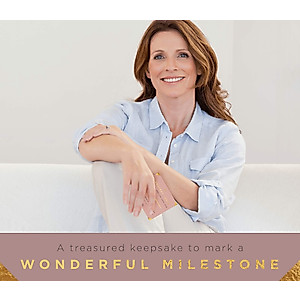 Lucky Feather 40th Birthday Gifts for Women, 14K Rose Gold Dipped Beads Bracelet on Adjustable 7"- 8" Cord - Perfect 40th Birthday Gift Ideas for Her (rose-gold-plated-base)