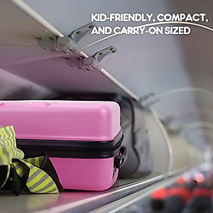 emissary Kids Luggage With Wheels For Girls, Giraffe Kids Luggage Set, Childrens Luggage For Girls With Wheels, Kids Suitcases With Wheels For Girl, Toddler Suitcase For Girls, Travel Luggage For Kids