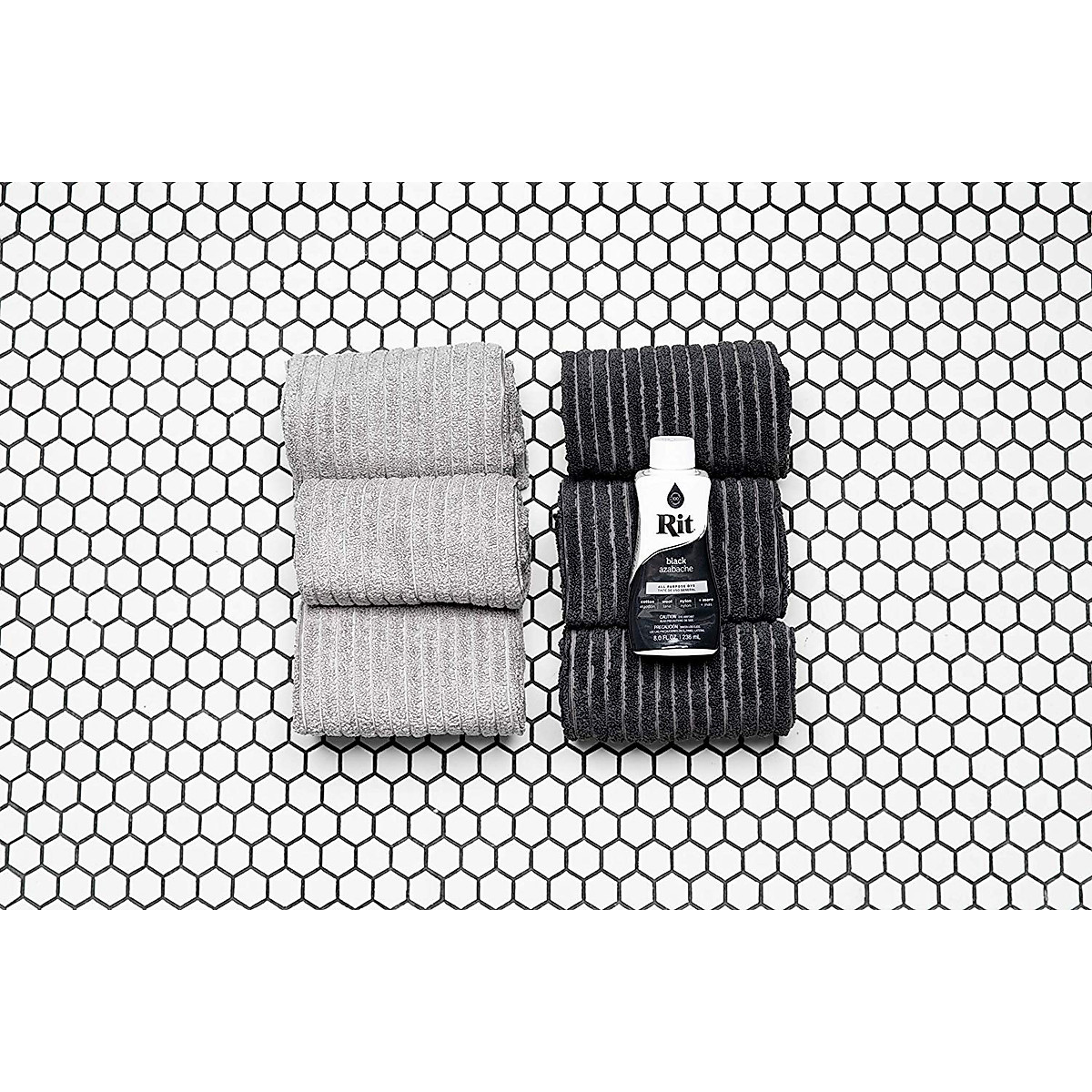 Rit All-Purpose Liquid Dye, 8 Ounce, Black - 2 Pack