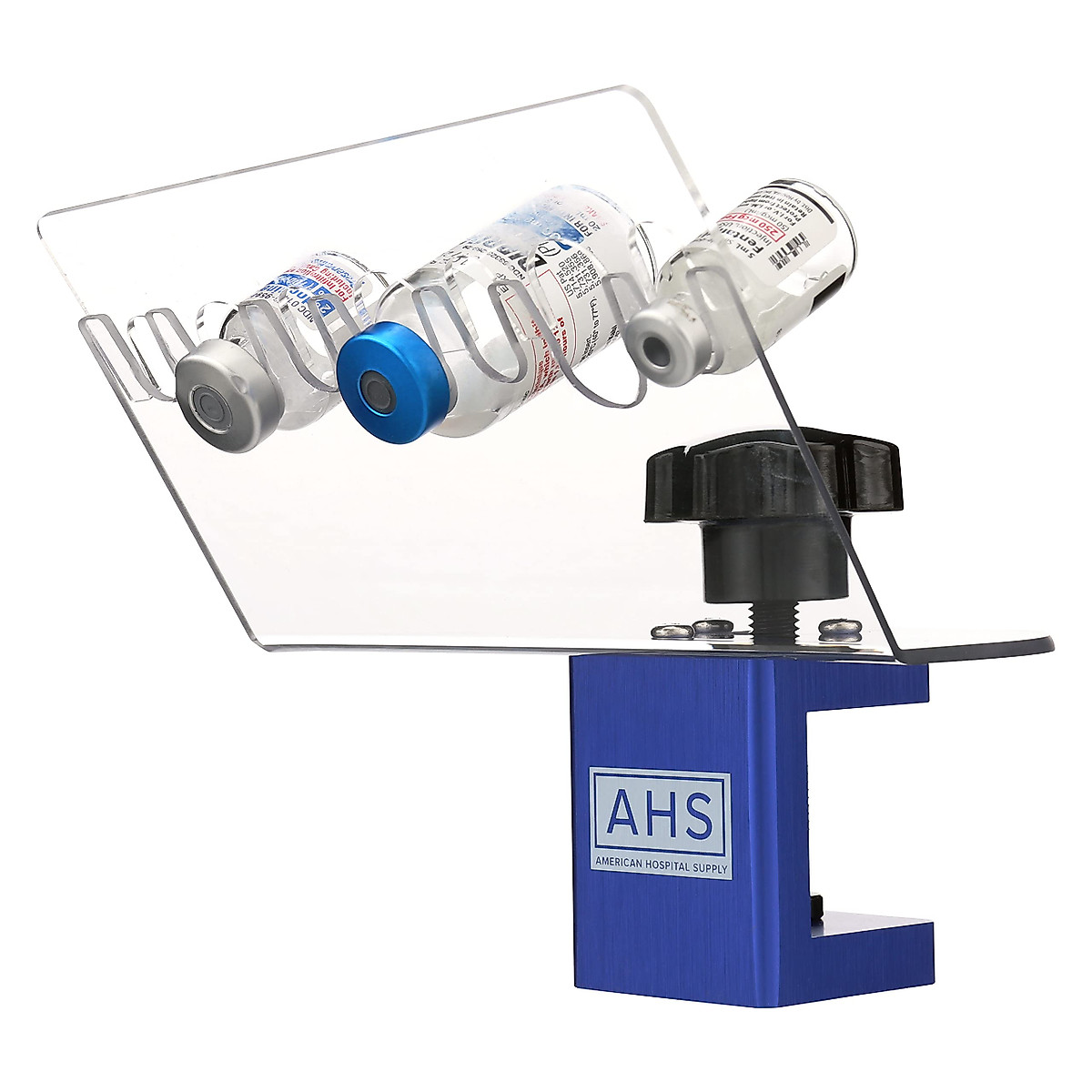 AHS American Hospital Supply Medicine Vial Holder | Hands-Free Vial Holder (Mayo Stand)