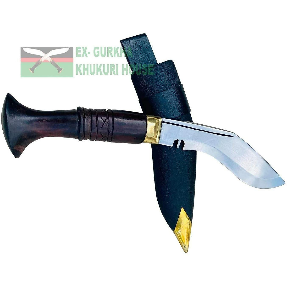 5" Blade Biltong Kukri - Carbon Steel Hand Forged Blade Kitchen Knives - EGKH Factory Outlet in Nepal - Ready to use - Balance water tempered Sharpen Edge Khukuri