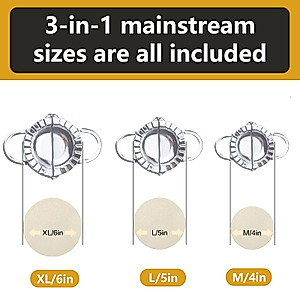 3-in-1 304 stainless steel dumpling maker empanada maker press mini pie maker