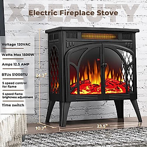 Electric Fireplace Heater Portable Electric Fireplace Heater Indoor