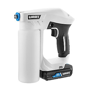 HART 20-Volt Cordless Power Sprayer 1.5Ah Lithium-ion Battery (Includes 20v & Fast Charger), hpss01b