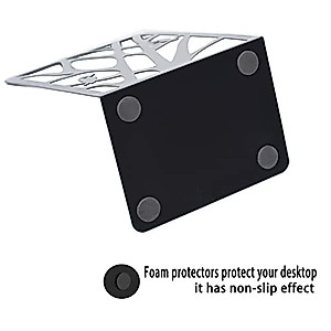 Book Ends Metal Bookends for Shelves, Decorative Bookends for Office School Home, Black Heavy Duty Bookends Abstract Art Design Bookshelf, 3 Pairs, 6 Pieces