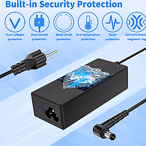 Delippo 22V 4.54A 100W Charger Power Supply for Samsung Monitor LC27HG70QQUXEN CHG70 Gaming Monitor SE790C Monitor S34E790C SE790C-4 S34E790C LS34E790 LS34E790CNS/EN