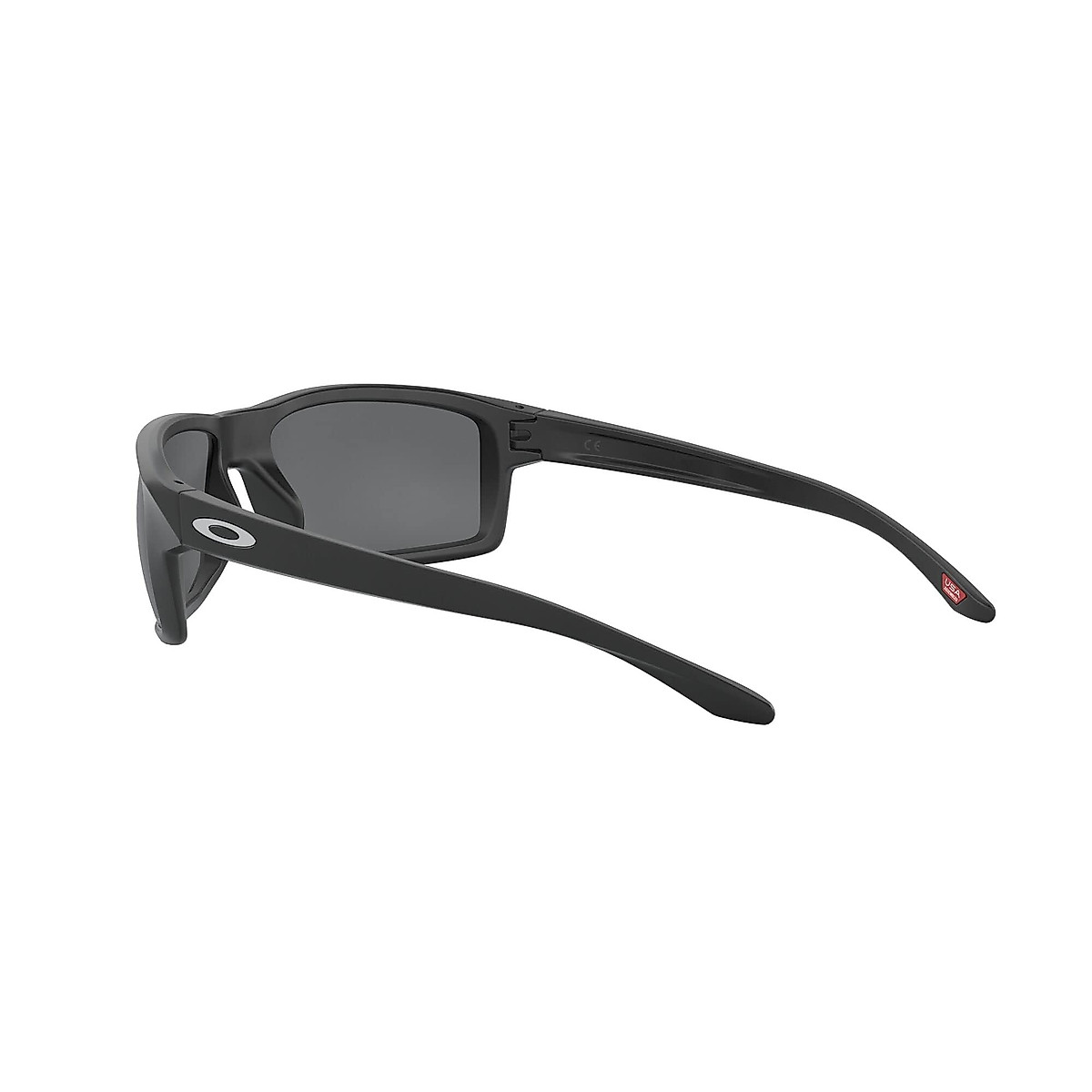Oakley Men's OO9449 Gibston Square Sunglasses, Matte Black/Prizm Black Polarized, 60 mm