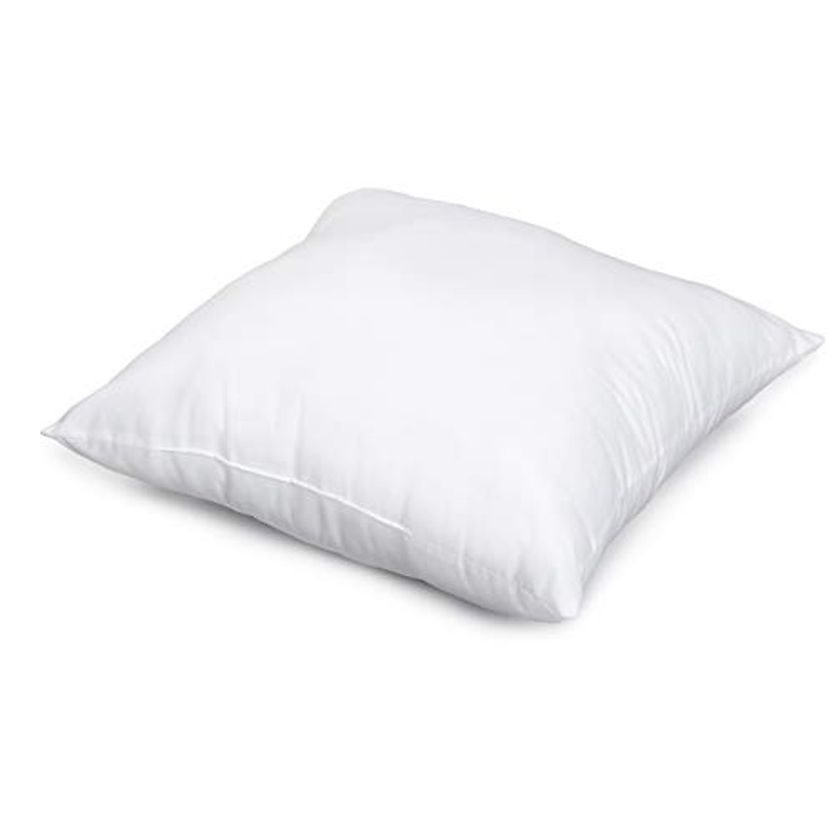 Amazon Basics White Hypoallergenic Decorative Throw Pillow Insert - 24" x 24", 1-Pack