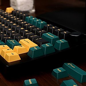 EPOMAKER MARRS 172 Keys Cherry Profile ANSI/ISO PBT Double Shot Keycaps Set for Mechanical Keyboard, Compatible with MX-Clone Switches