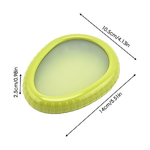 Generic Avocado Storage Organizer, 2pcs Avocado Saver Refrigerator Saver Keeper Storage Box, Fruit and Vegetable Storage Containers for Fridge, Reusable Silicone Fruit Organiser, IAM56N3SAX51KRKP1F6C