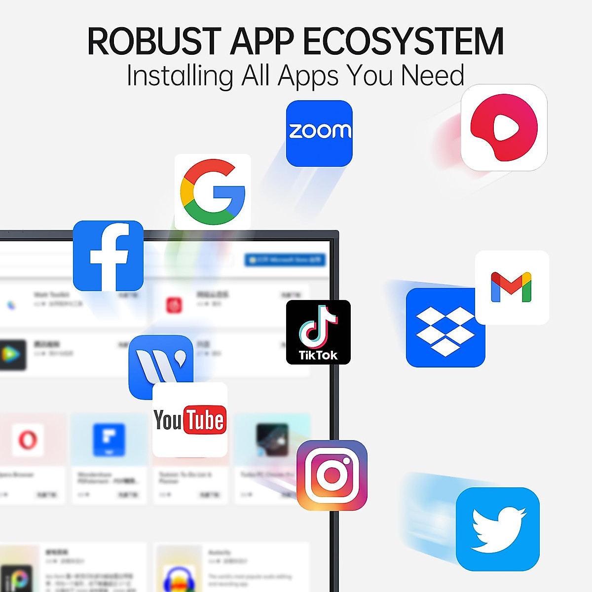 JAV Smart Board 55" Smartboard Interactive Whiteboard for Office, Digital Interactive White Board Electronic Smartboards for Classroom (Wall Mount Included)