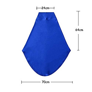 Women Muslim Turban Lady Adjustable Hijab Islamic Stretch Elastic Head Cover Blue