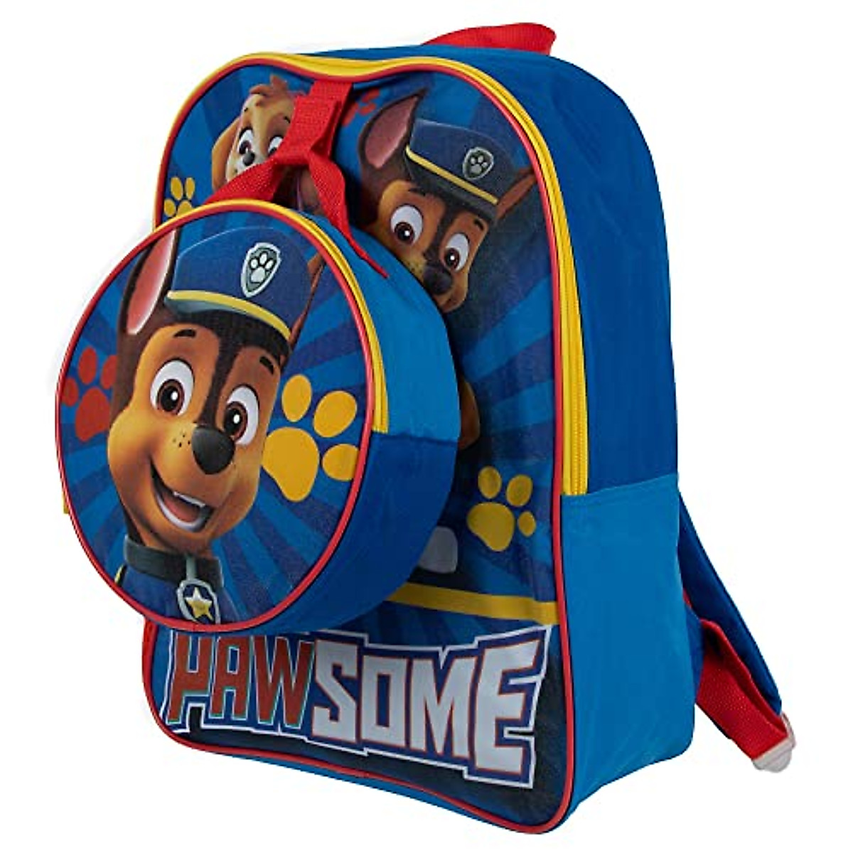 Paw Patrol Pawsome 16” Kids Backpack With Lunch Kit