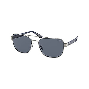 COACH Sunglasses HC 7122 938287 Matte Silver