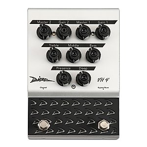 Diezel VH4-2 2-Channel Overdrive Distortion & Preamp Guitar Effects Pedal