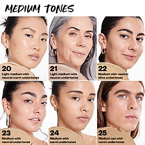 Kosas BB Burst Tinted Face Gel Cream - Supports Healthy Collagen, Smoothes Skin, Hydrates & Moisturizes - Lightweight Buildable Coverage - Medium Neutral 23, (1 Oz/30 ML)