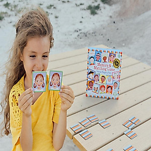 eeBoo: I Never Forget a Face, Memory & Matching Game, Developmental and Educational, 24 Pairs to Match, Single or Multiplayer Function, for Ages 3 and up