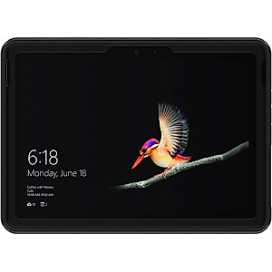 OtterBox Defender Case for Microsoft Surface Go & Surface Go 2 - Shield Stand NOT Included - Non-Retail Packaging - Black