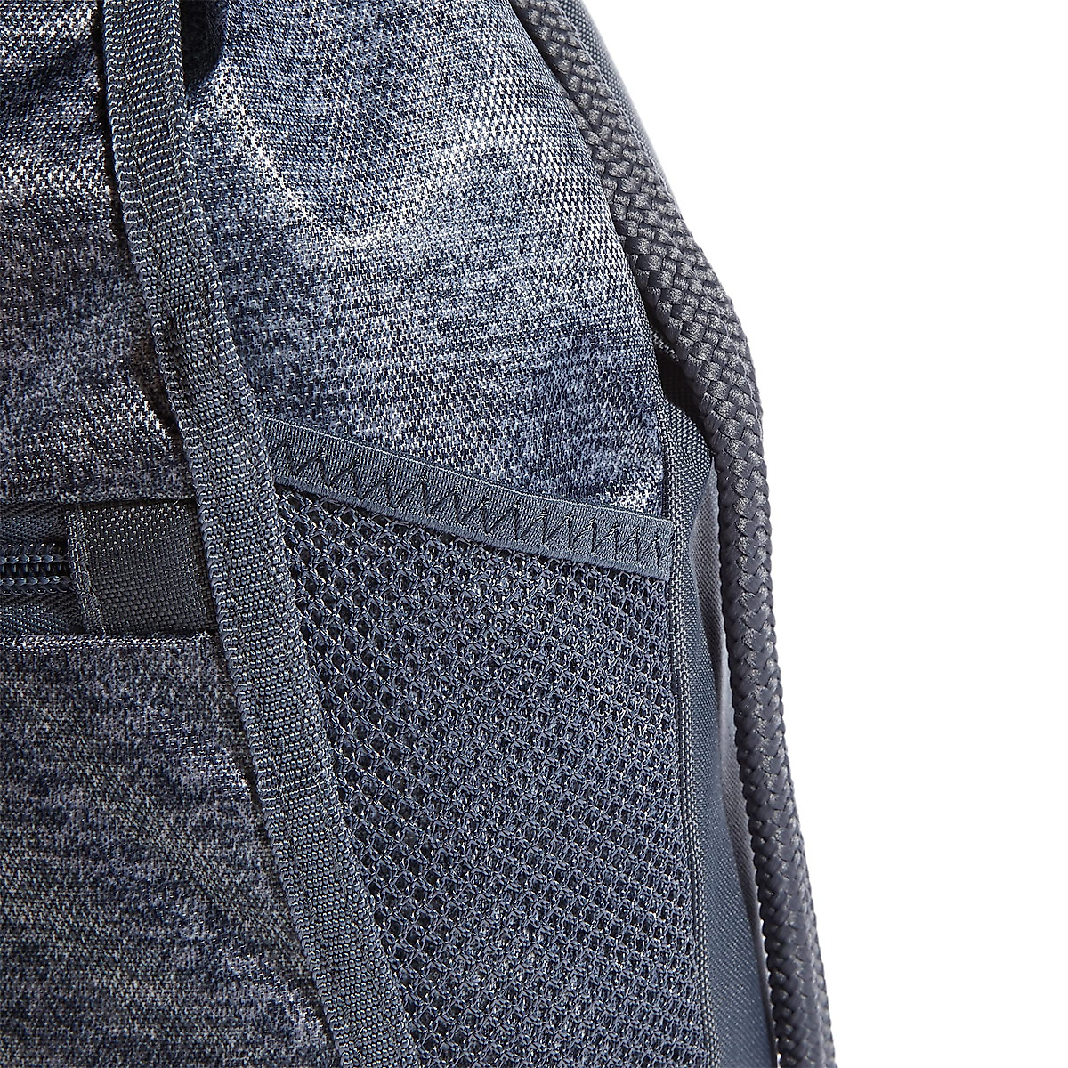 adidas Alliance II Sackpack, Drawstring, Lightweight Small Gym Bag for Women, Soccer Backpack, Jersey Onix Grey/Rose Gold, One Size