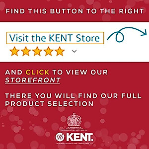 Kent 87T Combo Handmade Folding Pocket Comb for Men, Fine Tooth Hair Comb Straightener for Everyday Grooming Styling Hair, Beard or Mustache, Use Wet or Dry, Saw Cut Hand Polished, Made in England