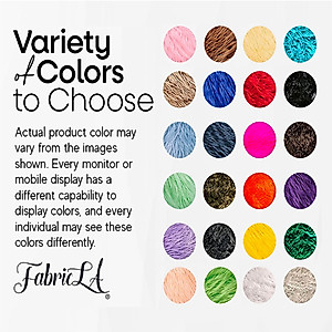 Faux Fur Fabric by The Yard - Artificial Craft Fur - 18" X 60" Inch Wide - Fur Fabric for Craft Supply, DIY Furry Plush Projects, Sewing, Material, Decoration, Upholstery, Light Brown, Half Yard