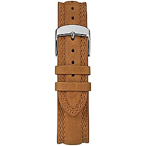 Timex Men's TW4B16400 Expedition Field Tan/White Leather Strap Watch