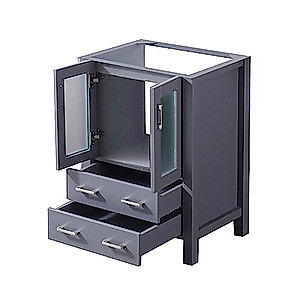 Bell+Modern Harborfront 24 in W x 18.25 in D Dark Grey Bath Vanity