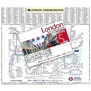 London Bus & Underground Tube PopOut Map (PopOut Maps)