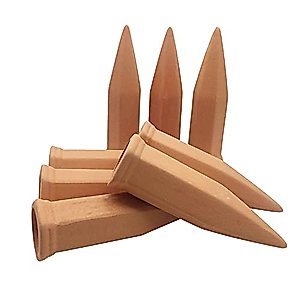 8PCS/Plant Water Self Watering Spikes, Automatic Vacation Plant Watering Devices,Terracotta Wine Bottle Stake Set, Slow Release Self Irrigation Watering System-Perfect for Indoor Outdoor Plant