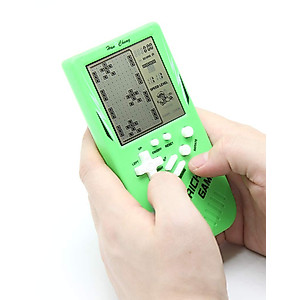 Retro Big Screen Brick Game Console 9999 in 1 Tank/Racing/Shooting Casual Puzzle Game Adjustable Difficulty and Speed Small and Easy to Carry Best Gifts