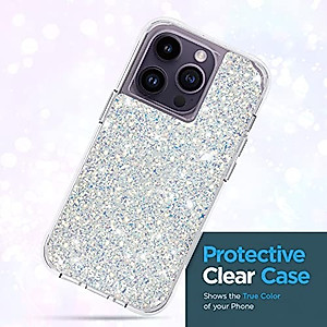 Case-Mate - Twinkle - Case for iPhone 12 and iPhone 12 Pro (5G) - 10 ft Drop Protection - 6.1 inch - Stardust