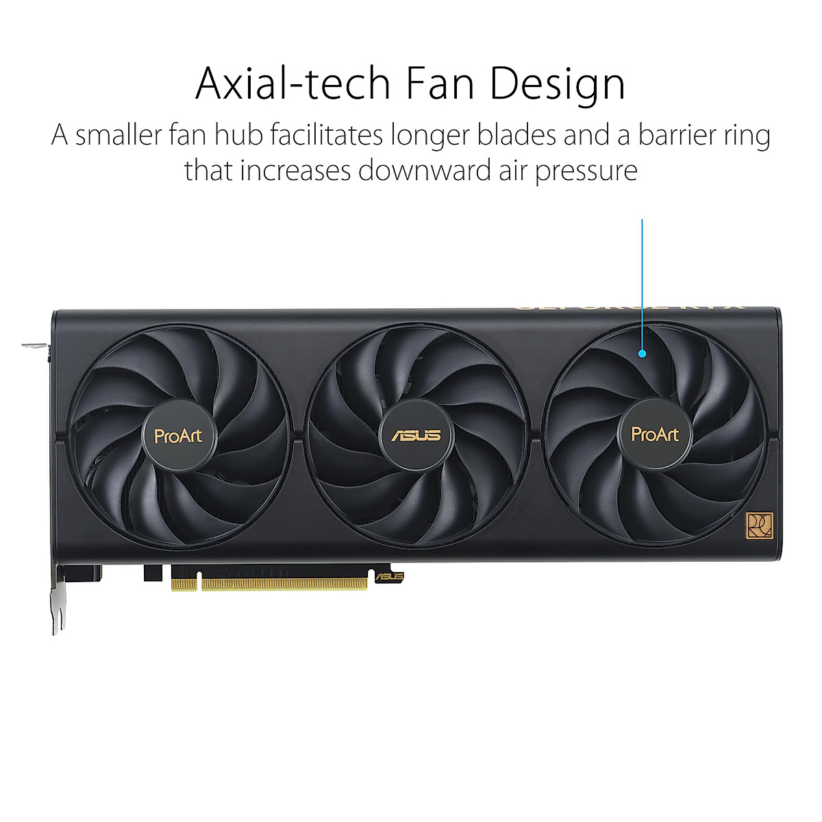 ASUS ProArt GeForce RTX 4060 Ti OC Edition 16GB GDDR6 Gaming Graphics Card (NVIDIA GeForce RTX4060Ti DLSS 3, PCIe 4.0, 1x HDMI 2.1a, 3X DisplayPort 1.4a, PROART-RTX4060TI-O16G)
